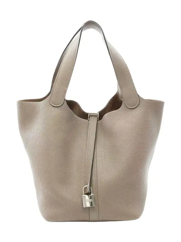 Hermès 2019 Picotin Lock Mm Tote Bag - Neutrals