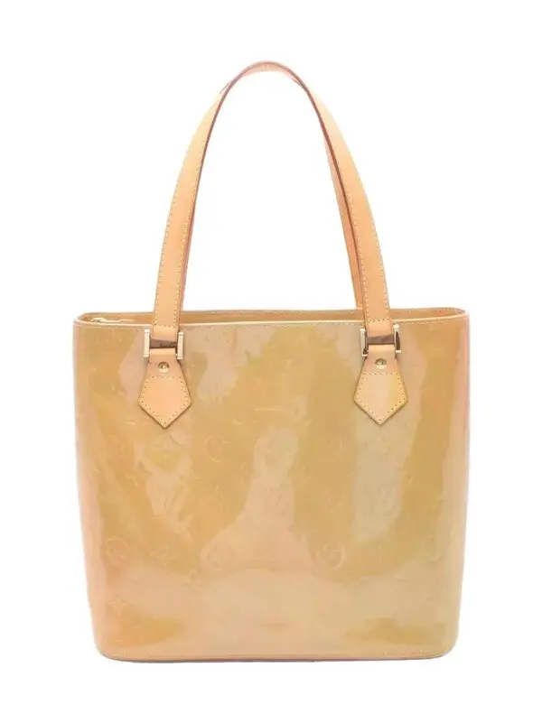 LOUIS VUITTON Monogram Vernis Houston Tote Bag - Neutrals