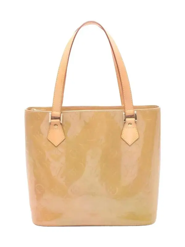 LOUIS VUITTON Monogram Vernis Houston Tote Bag - Neutrals
