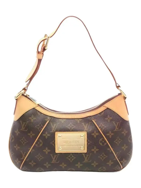 LOUIS VUITTON 2010 Thames Pm Monogram Shoulder Bag - Brown