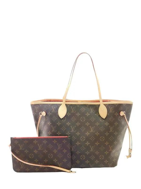 LOUIS VUITTON Monogram Tote Bag - Brown
