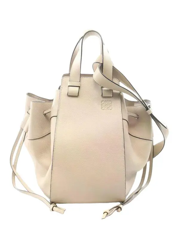 Loewe Hammock Drawstring Shoulder Bag - Neutrals