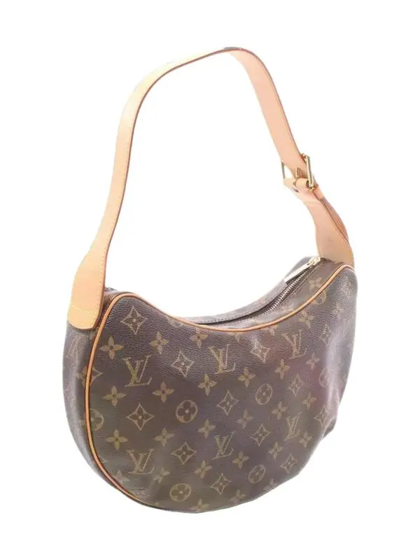 LOUIS VUITTON Croissant Monogram Shoulder Bag - Brown