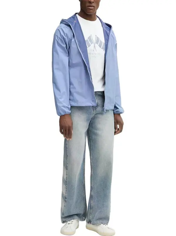 SAVE THE DUCK Zayn Hooded Zip-up Jacket - Blue