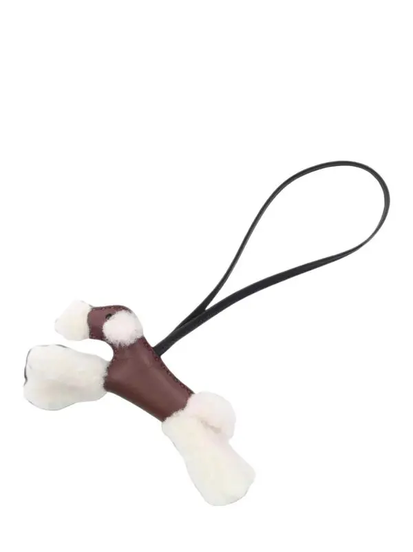 Hermès Paddy Shearling Bag Charm - Brown