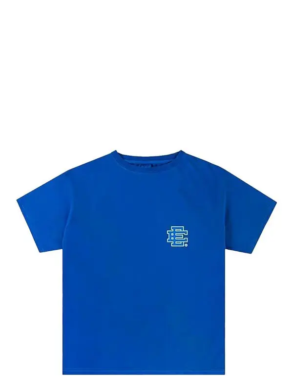 ERIC EMANUEL Logo-print T-shirt - Blue