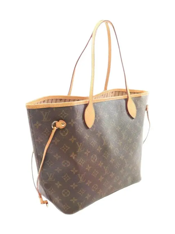 LOUIS VUITTON Neverfull Mm Monogram Shoulder Bag - Brown