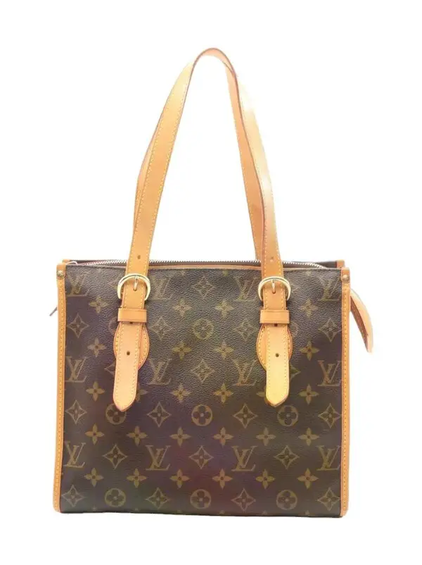 LOUIS VUITTON Popincourt Monogram Tote Bag - Brown