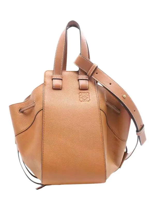 Loewe 2000s Hammock Bucket Bag - Brown