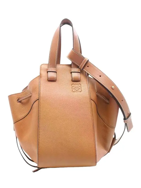 Loewe 2000s Hammock Bucket Bag - Brown