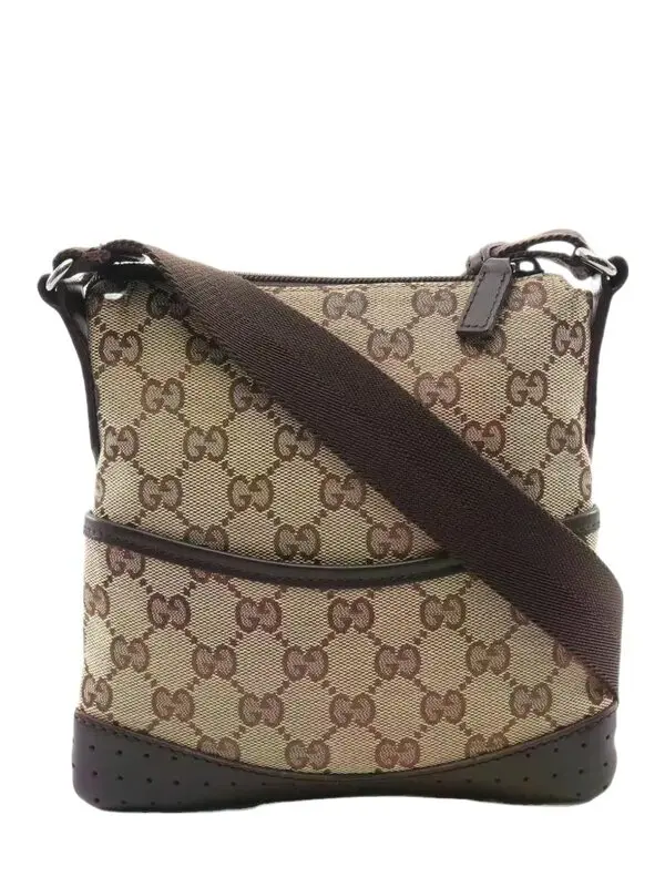 Gucci 2000s Gg Canvas Mini Shoulder Bag - Neutrals