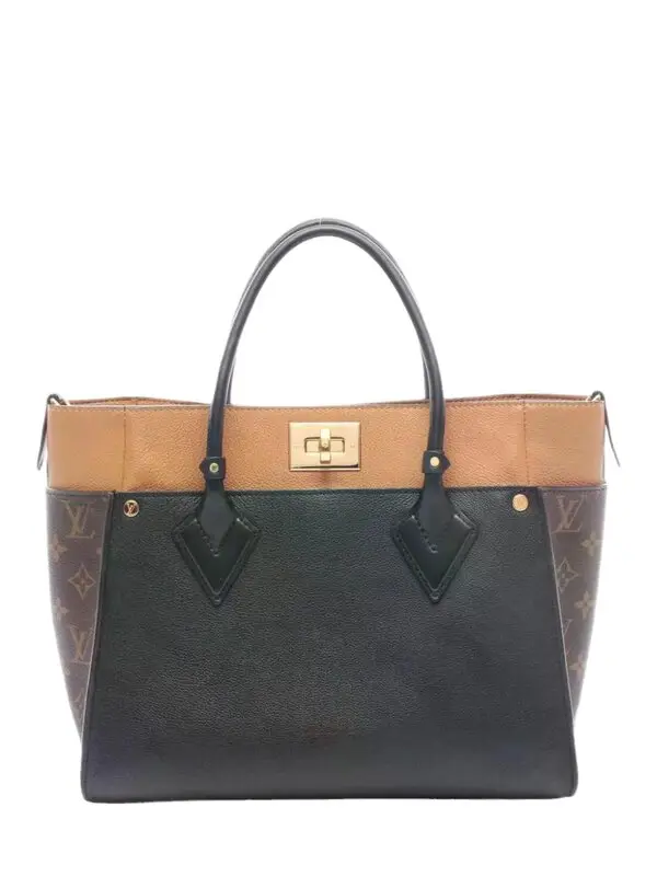 LOUIS VUITTON On My Side Tote Bag - Black