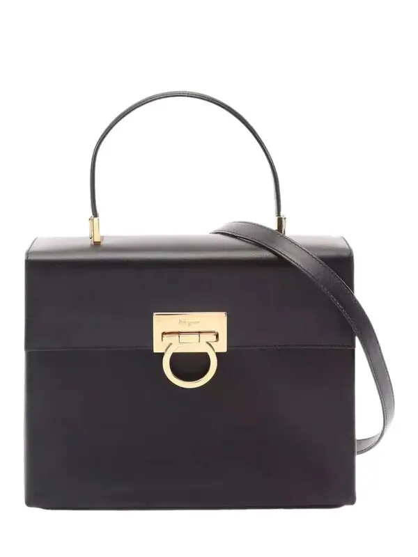 FERRAGAMO Gancini Tote Bag - Black
