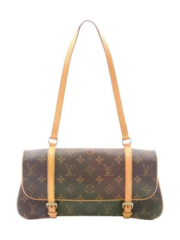 LOUIS VUITTON Monogram Shoulder Bag - Brown