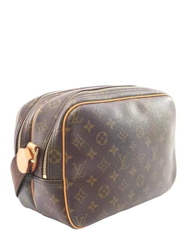 LOUIS VUITTON Monogram Reporter Pm Shoulder Bag - Brown