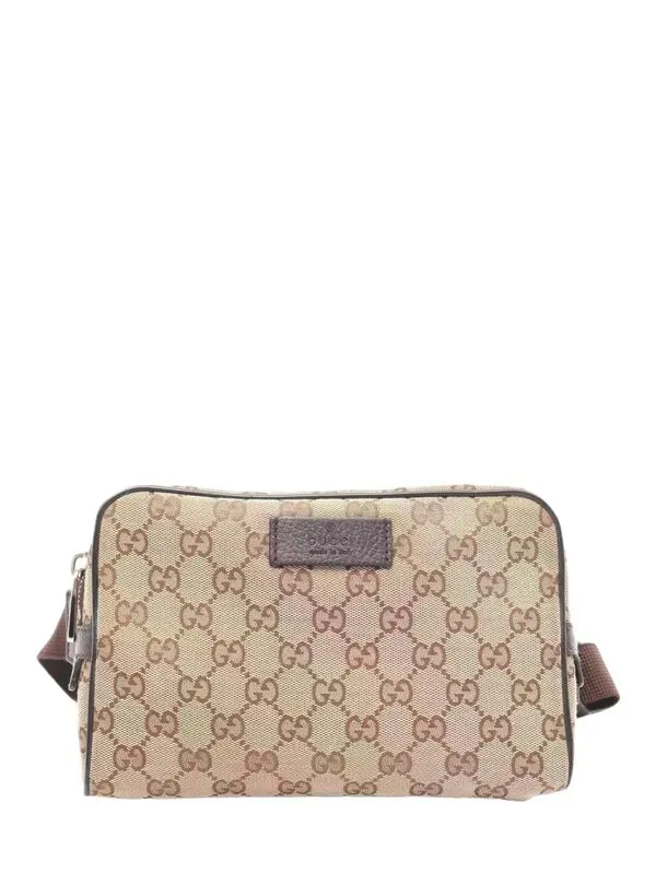 Gucci Gg Canvas Belt Bag - Neutrals