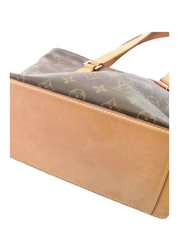LOUIS VUITTON Monogram Canvas Cabas Piano Shoulder Bag - Brown