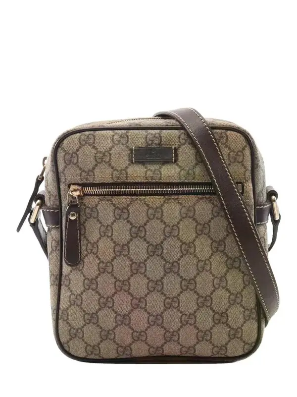 Gucci Gg Supreme Canvas Cross Body Bag - Neutrals