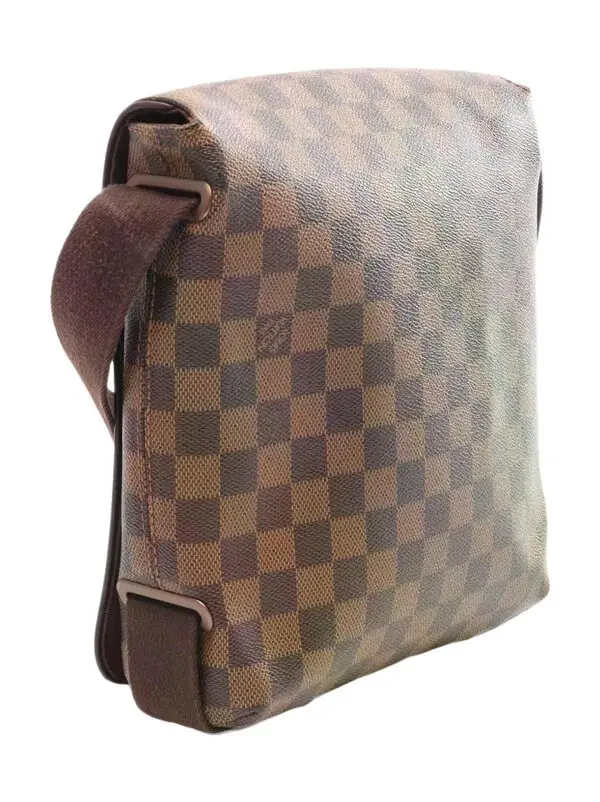 LOUIS VUITTON Damier Ebene Brooklyn Shoulder Bag - Brown