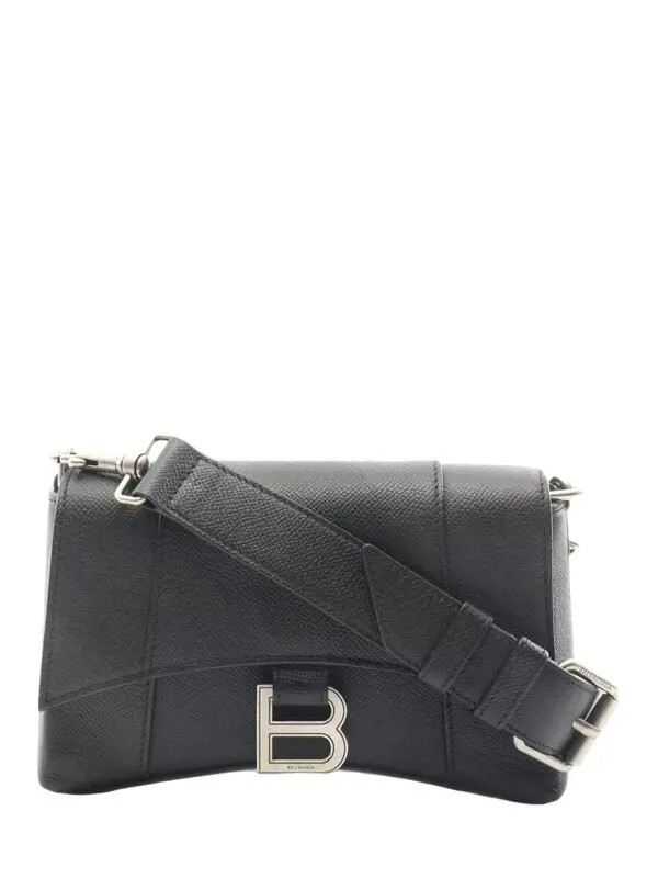 Balenciaga Downtown Shoulder Bag - Black