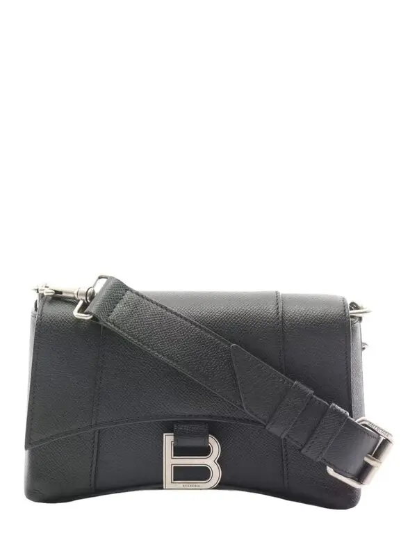 Balenciaga Downtown Shoulder Bag - Black