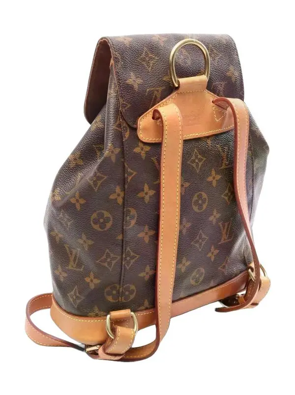 LOUIS VUITTON Monogram Montsouris Mm Backpack - Brown