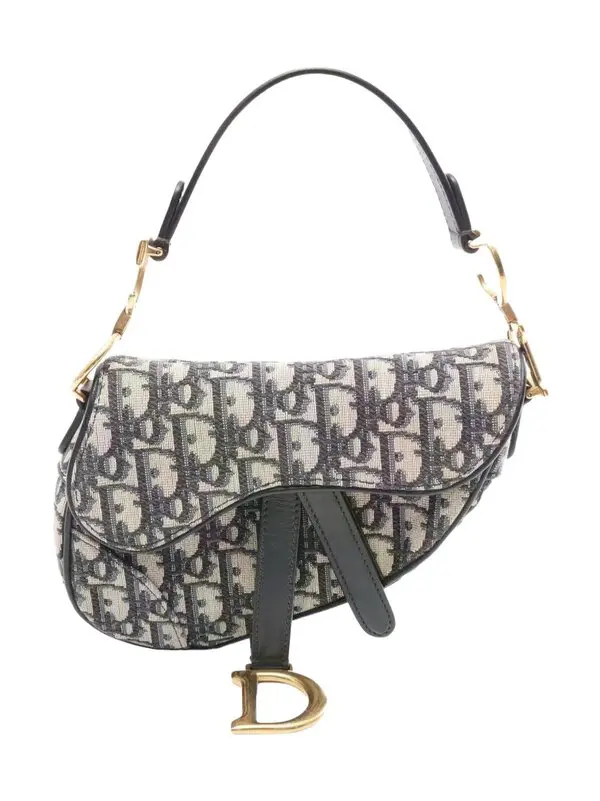 Dior Oblique Jacquard Mini Bag - Neutrals