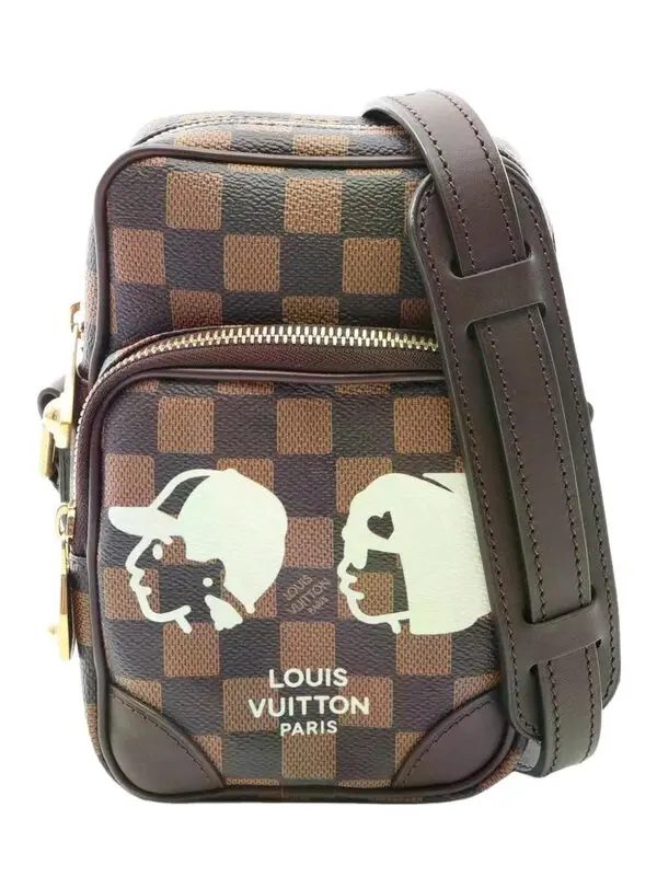 LOUIS VUITTON Amazon Damier Friendship Shoulder Bag - Brown