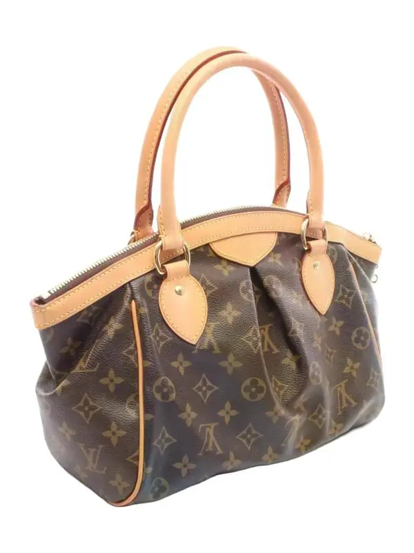 LOUIS VUITTON Monogram Tivoli Pm Tote Bag - Brown