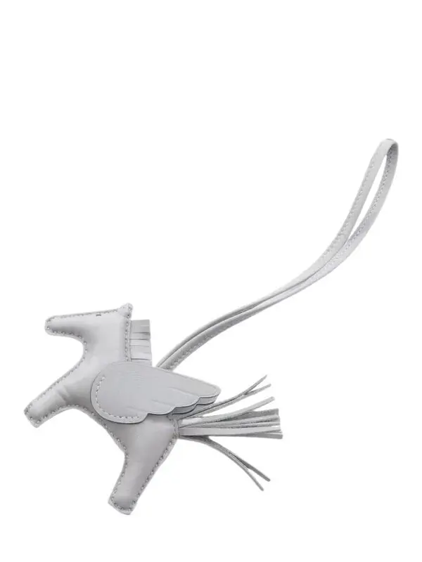 Hermès Pm Rodeo Pegasus Bag Charm - Grey