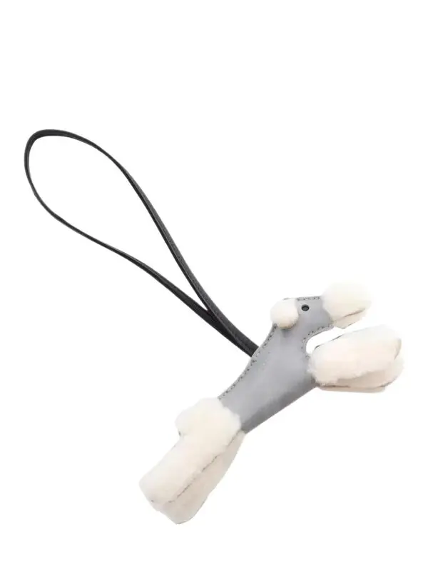 Hermès Poodle Charm Bag Charm - Grey