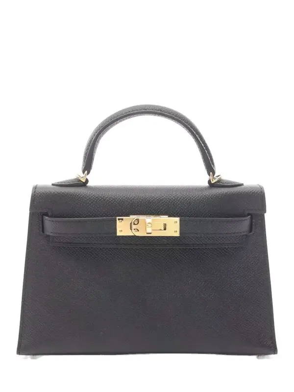 Hermès Mini Kelly 2 Tote Bag - Black