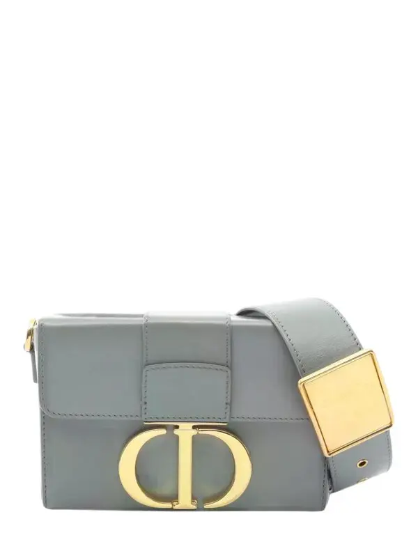 Dior 30 Montaigne Box Shoulder Bag - Grey