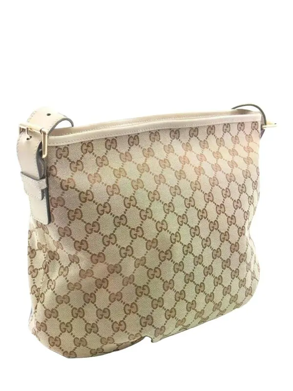 Gucci 2000s Gg Canvas Shoulder Bag - Neutrals