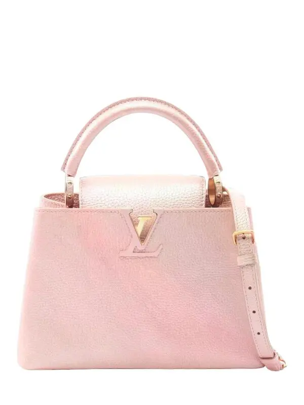 LOUIS VUITTON Capucines Bb Tote Bag - Pink