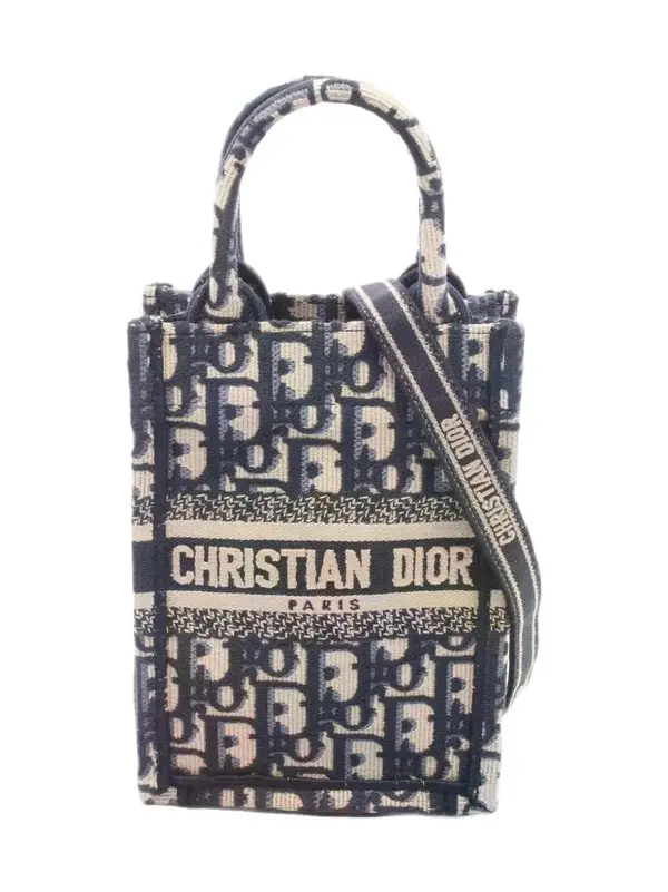 Dior Book Tote Handbag - Blue
