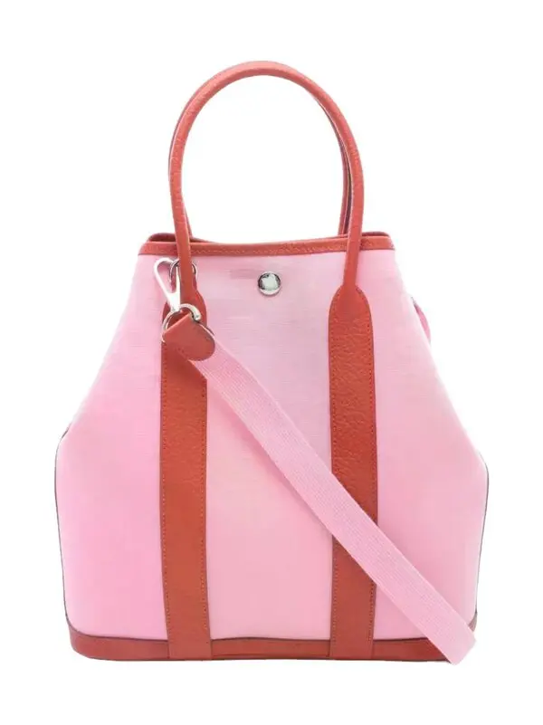 Hermès 2020 Garden File Pm Tote Bag - Pink