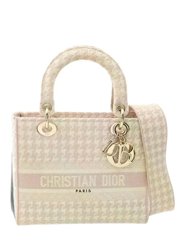 Dior Medium Lady D-lite Handbag - Pink