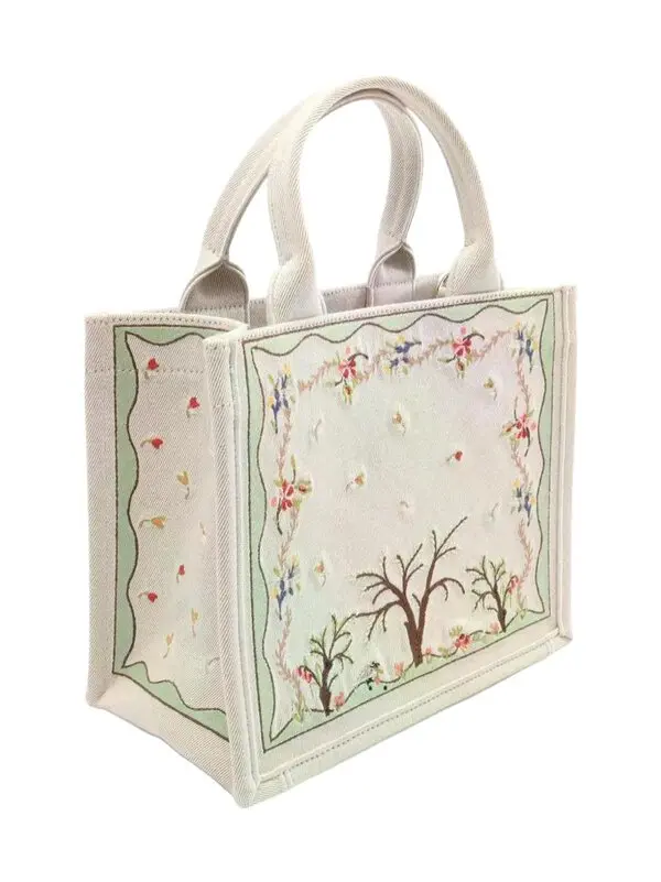 Dior Dioramour Book Tote Bag - White