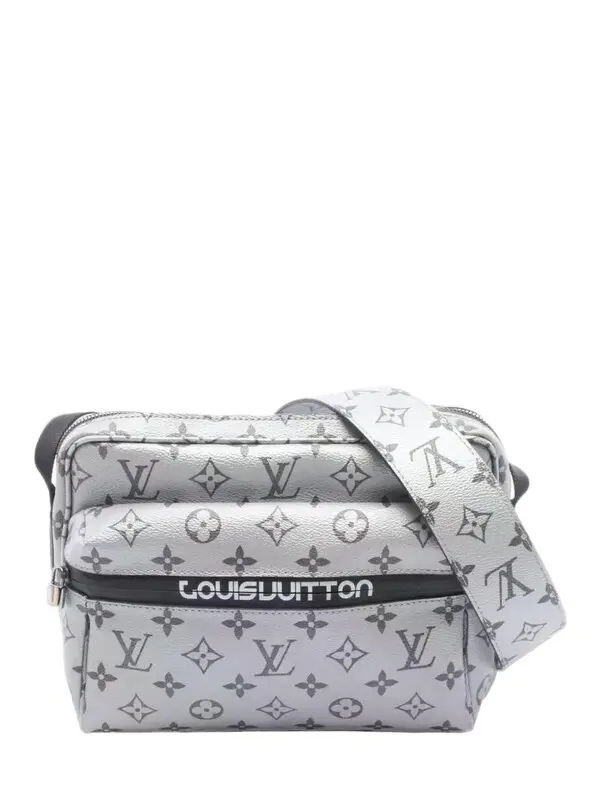 LOUIS VUITTON Monogram Reflective Messenger Bag - Grey