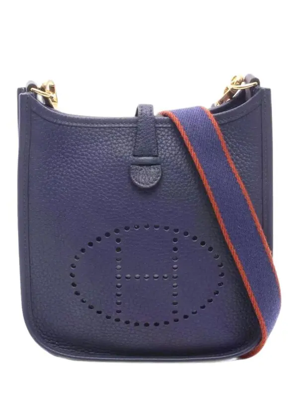 Hermès Evelyn Tpm Mini Bag - Blue