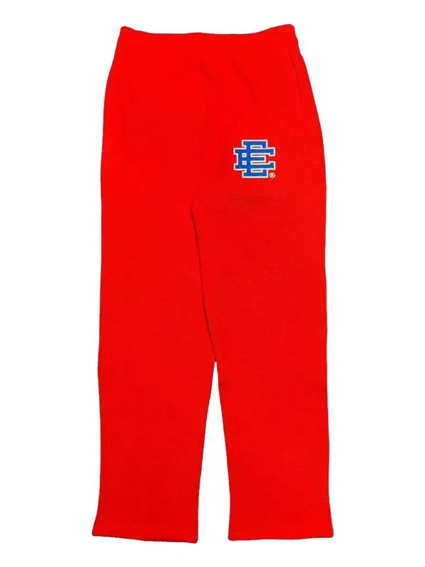 ERIC EMANUEL Logo-print Thermal Track Pants - Orange