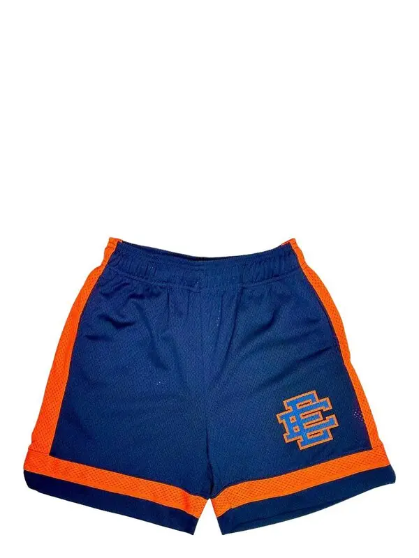 ERIC EMANUEL Logo Print Shorts - Blue