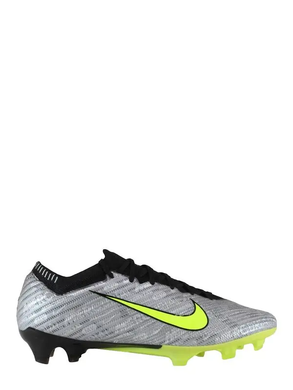 Nike Zoom Mercurial Vapor 15 Elite Fg 25th Anniversary Pack Sneakers - Metallic Silver/black/volt