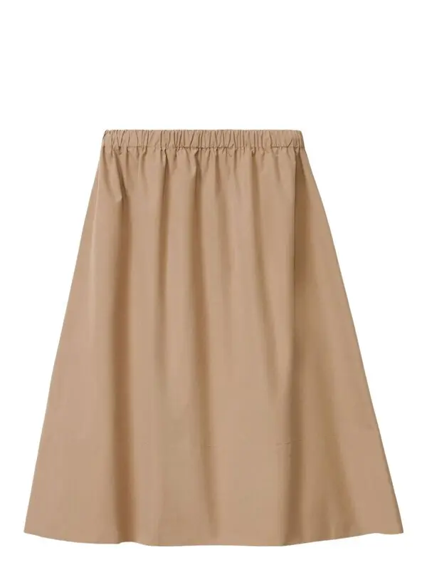 Fabiana Filippi Elastic Waist Skirt - Beige