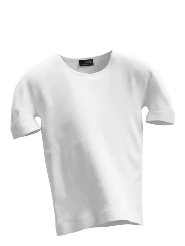 Gucci Seamless Stretch Nylon Jersey T-shirt - White