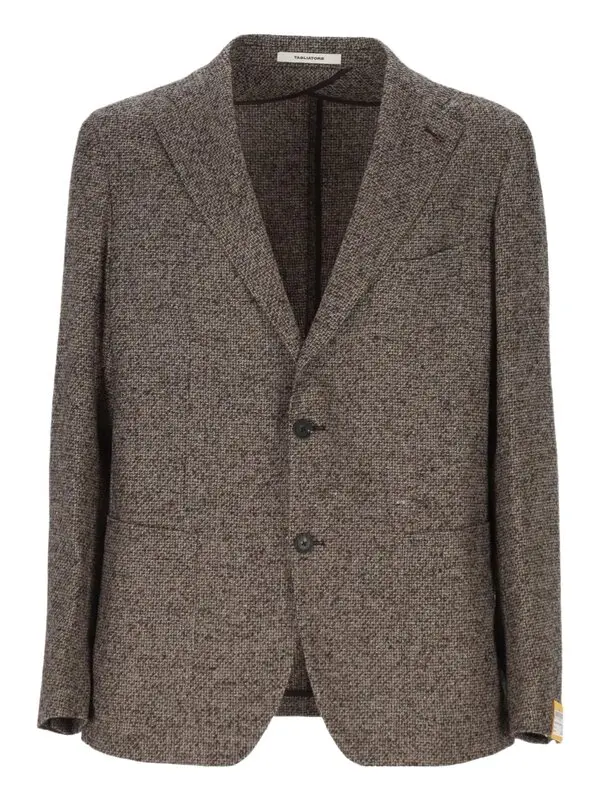 Tagliatore Single-breasted Blazer - Gray