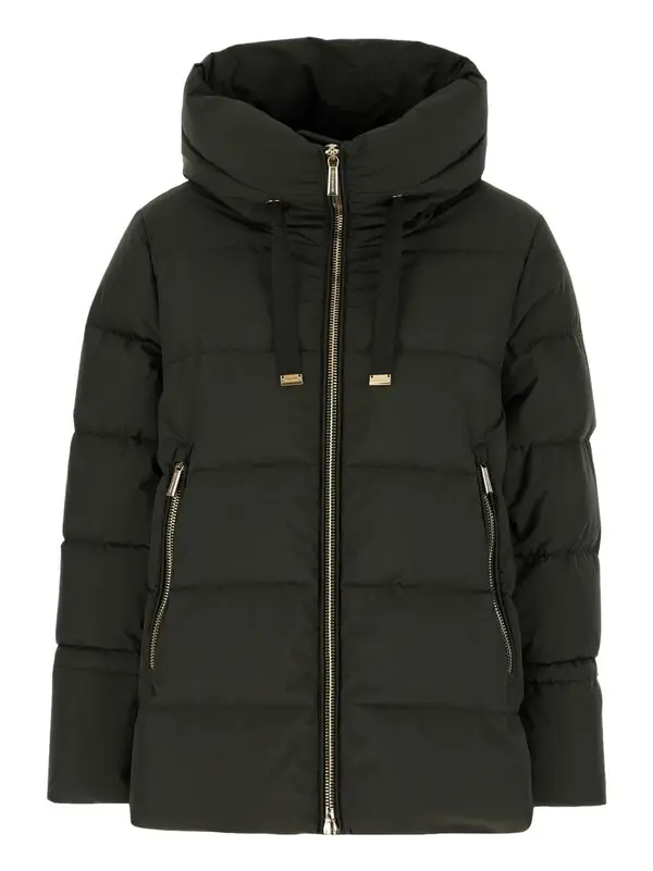 MOORER Hooded Quilted Down Jacket - No
