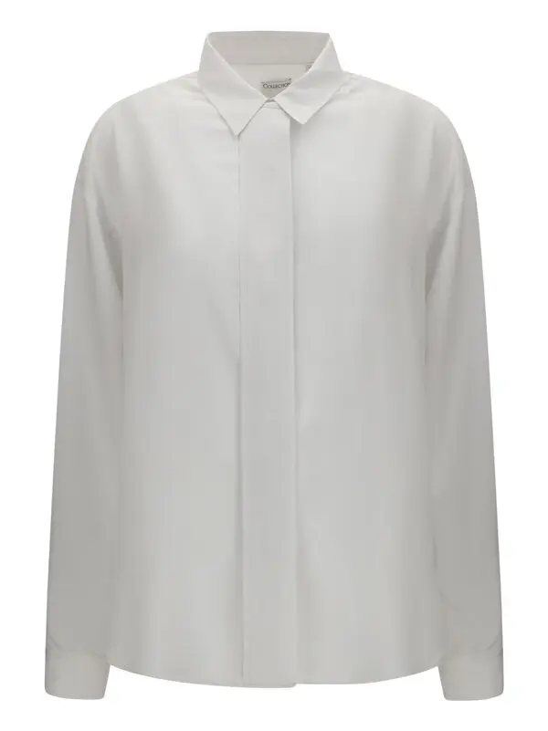Calvin Klein Amari Long Sleeve Shirt - White