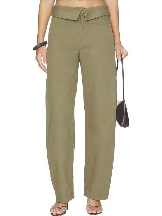 Line & Dot Anden Pants - Olive